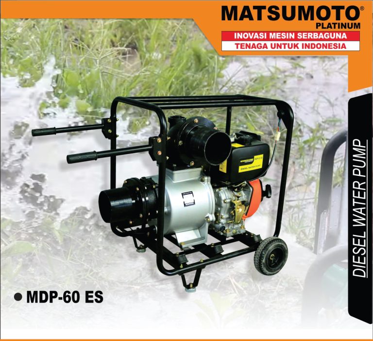 MDP-60 ES | DIESEL WATER PUMP | POMPA AIR BENSIN | MATSUMOTO – Jagonya Mesin