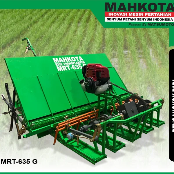 MRT-635 G | RICE TRANSPLANTER | MESIN TANAM PADI | MAHKOTA – Jagonya Mesin